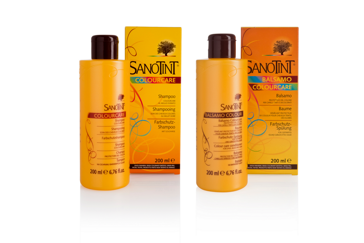 SANOTINT MUST HAVE Set no. 1 - COLOURCARE Shampoo & COLOURCARE Conditi ...